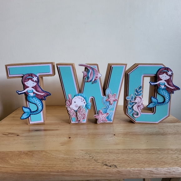 Party Supplies | 3d Letter Namenumber Set | Poshmark